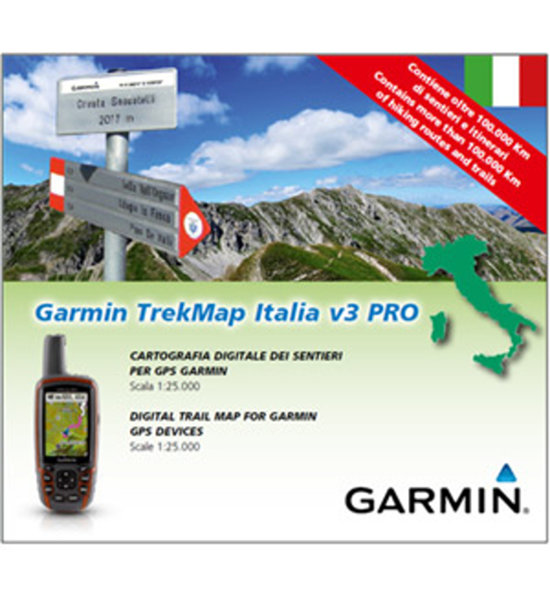 Garmin TrekMap Italia V3 PRO | Sportler.com